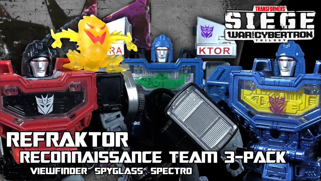 Tambeyoda Reviews: Transformers Siege Refraktor Reconnaissance Team 3 ...