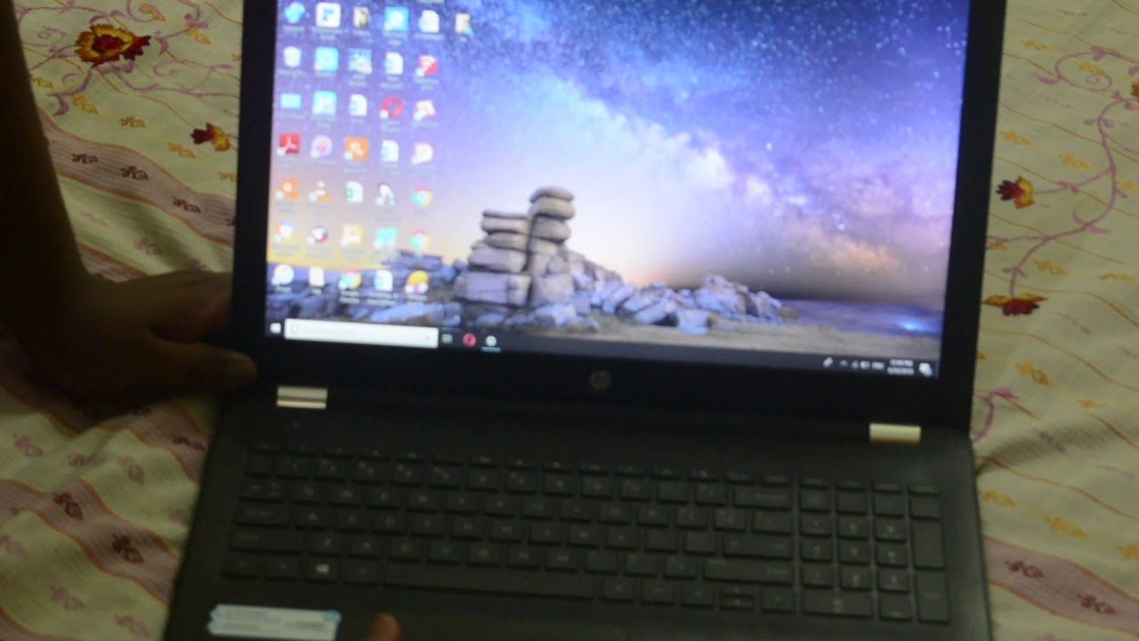 Unboxing of new HP laptop - YouTube