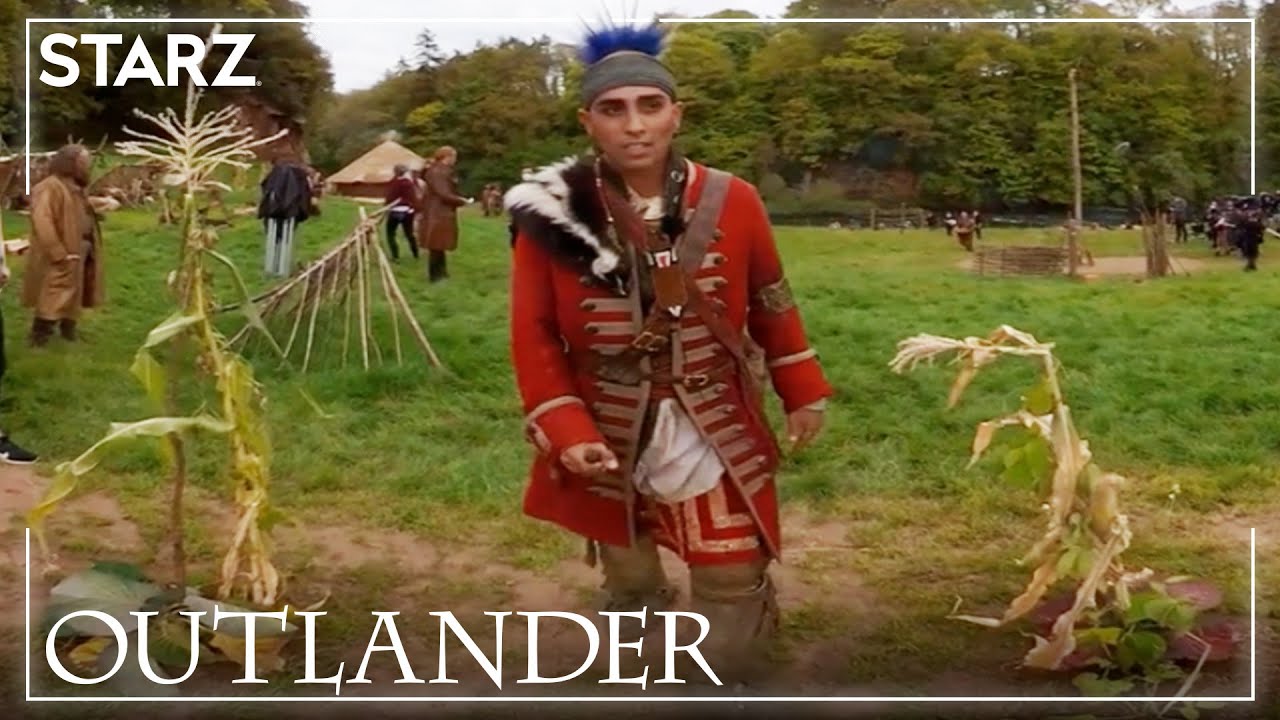 Outlander in 360 | Braeden Clarke and the Cherokee Village | STARZ ...