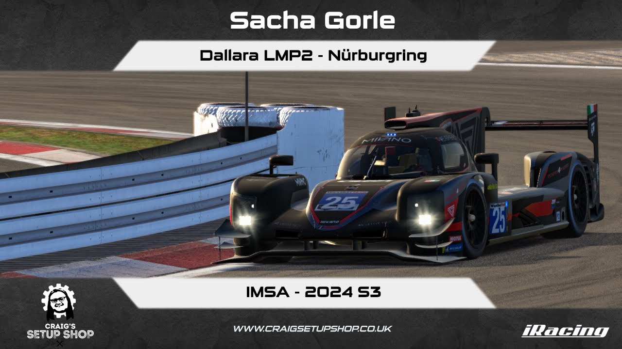 iRacing - 24S3 - Dallara LMP2 - IMSA - Nürburgring - SG - YouTube