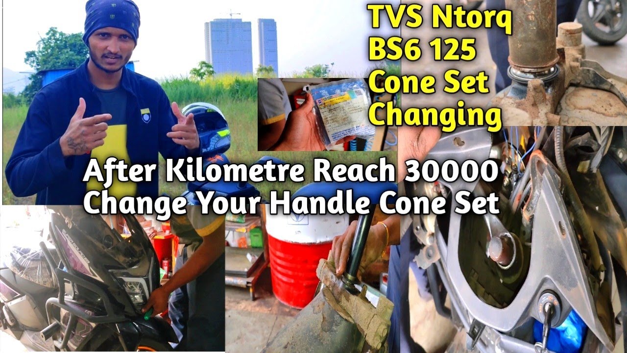 TVS Ntorq BS6 New Cone Set installation full process🔥 - YouTube