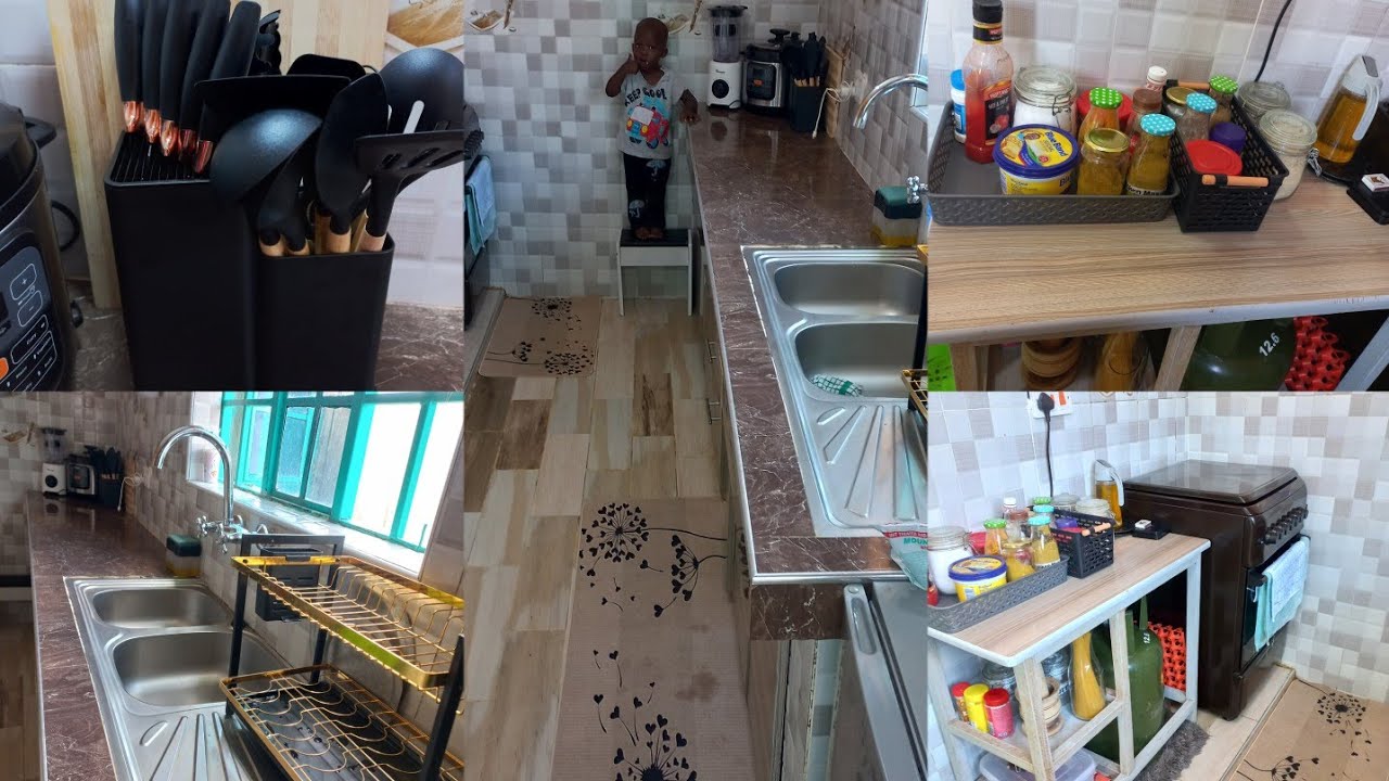 BASIC Spices RESTOCK|| SMALL kitchen RESET||Speed cleaning and Organize ...