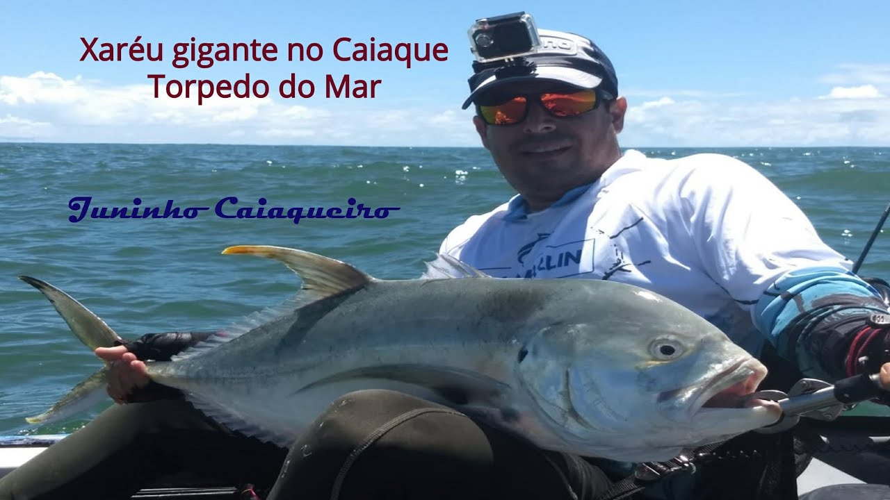 XARÉU GIGANTE - ESSE PEIXE E MUITO FORTE! - YouTube