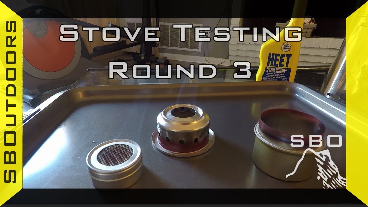 Stove Testing Round 3 - Fancee Feast/Caldera/Starlyte - YouTube