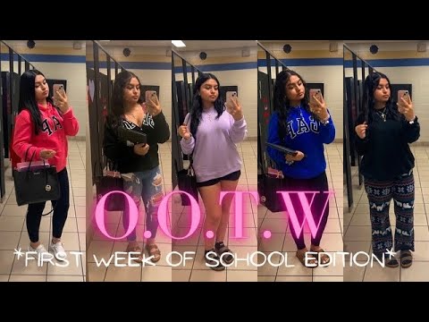 OOTW: first week of school edition - YouTube