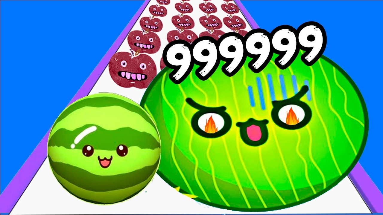 Fruit Merge Game-Evolution Run All Fruits New Fruit ASRM Challenge ...