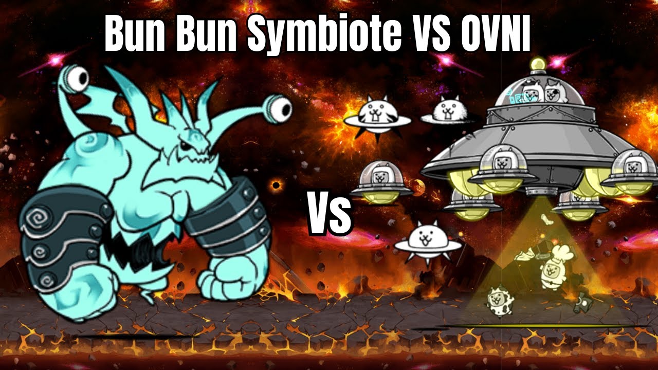 Bun Bun Symbiote (Alien/Floating) vs OVNI - The Battle Cats - YouTube