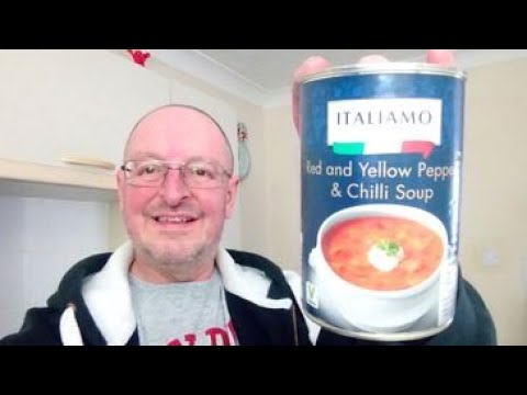 Lidl Italiamo Red And Yellow Pepper & Chilli Soup ~ Food Review - YouTube