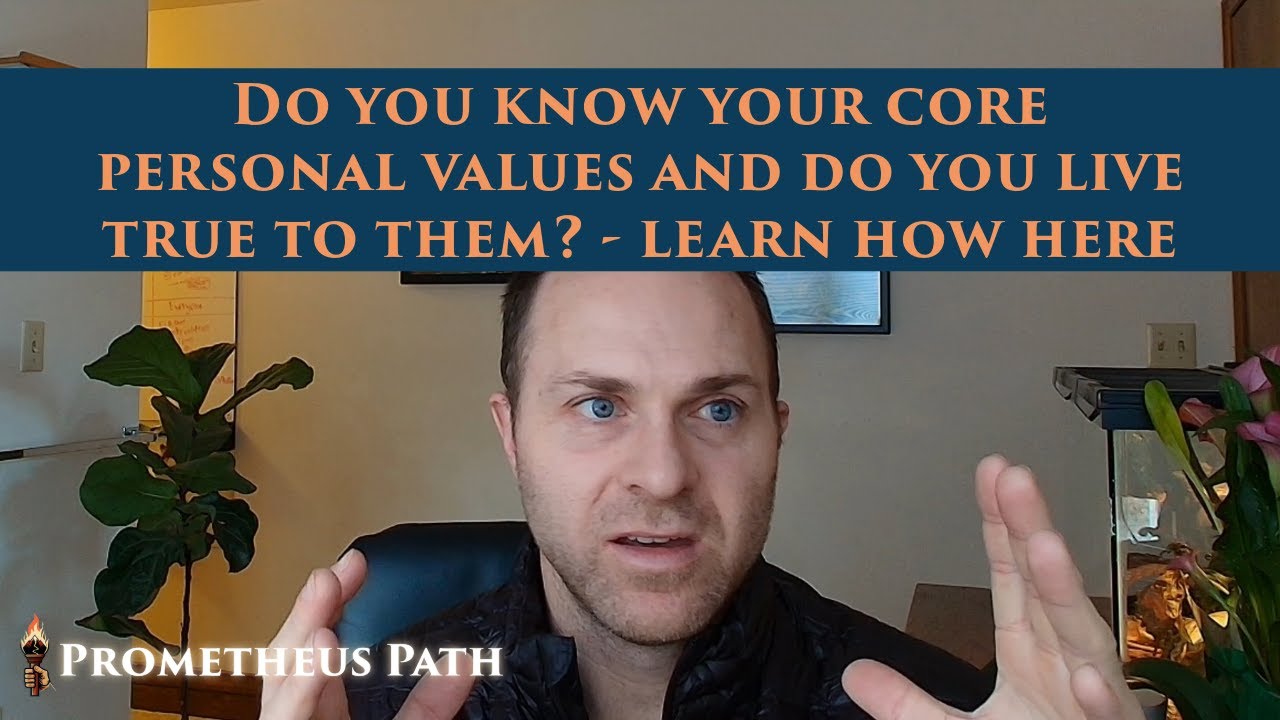 How to define and live by your values - and why you need to if you want ...
