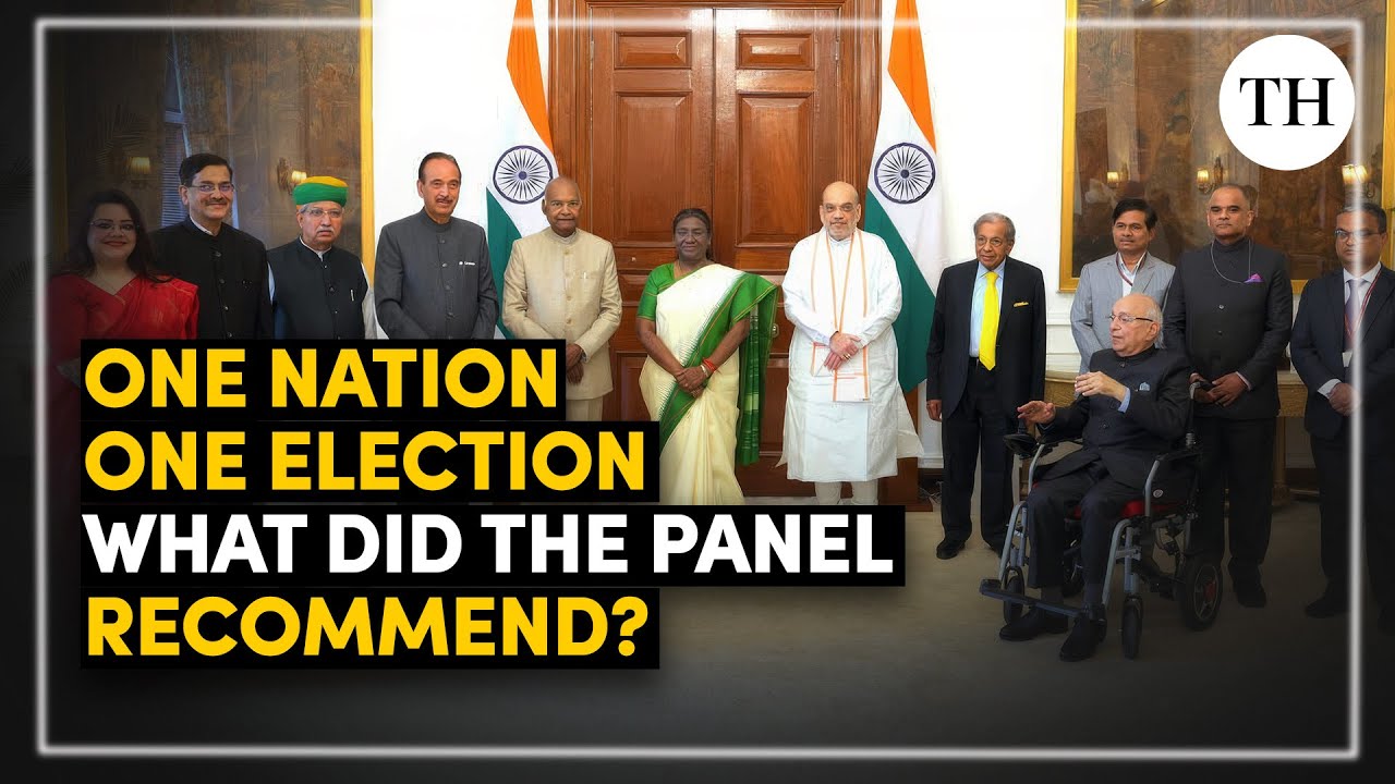 One Nation One Election: what did the panel recommend? - YouTube