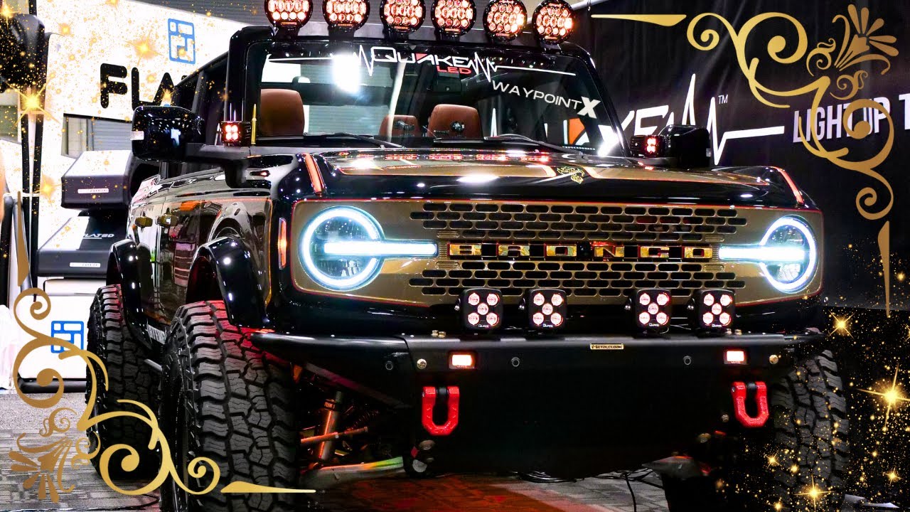 This Bronco Is Painted With REAL GOLD! || Build Breakdown - YouTube