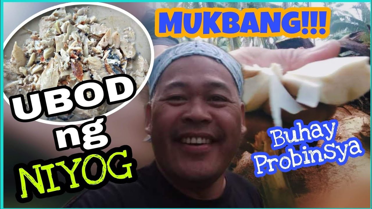 PAANO LUTUIN ANG UBOD NG NIYOG l BUHAY PROBINSYA l MUKBANG - YouTube