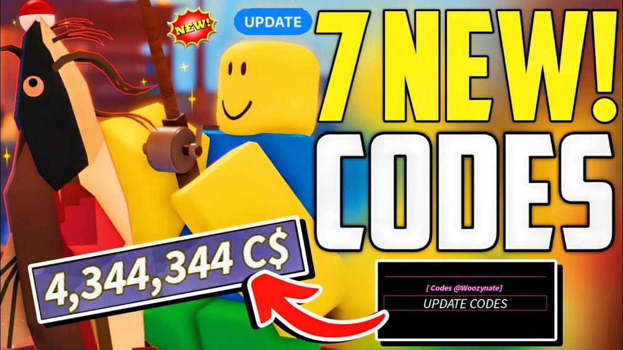 ACTIVE CODES UPDATE FOR FISCH 2024 - FISCH ROBLOX CODE 2024 - YouTube