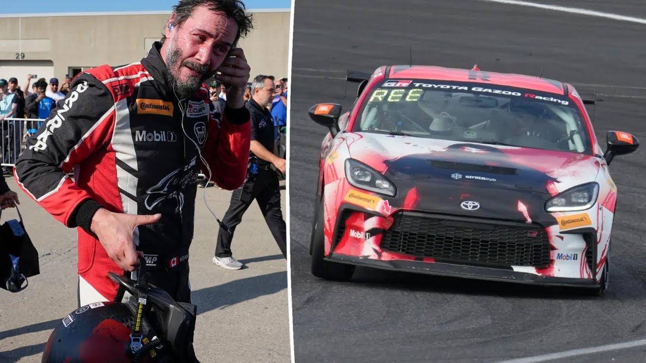Keanu Reeves' Thrilling Racing Debut at Indy: Heart-Stopping Spinout ...