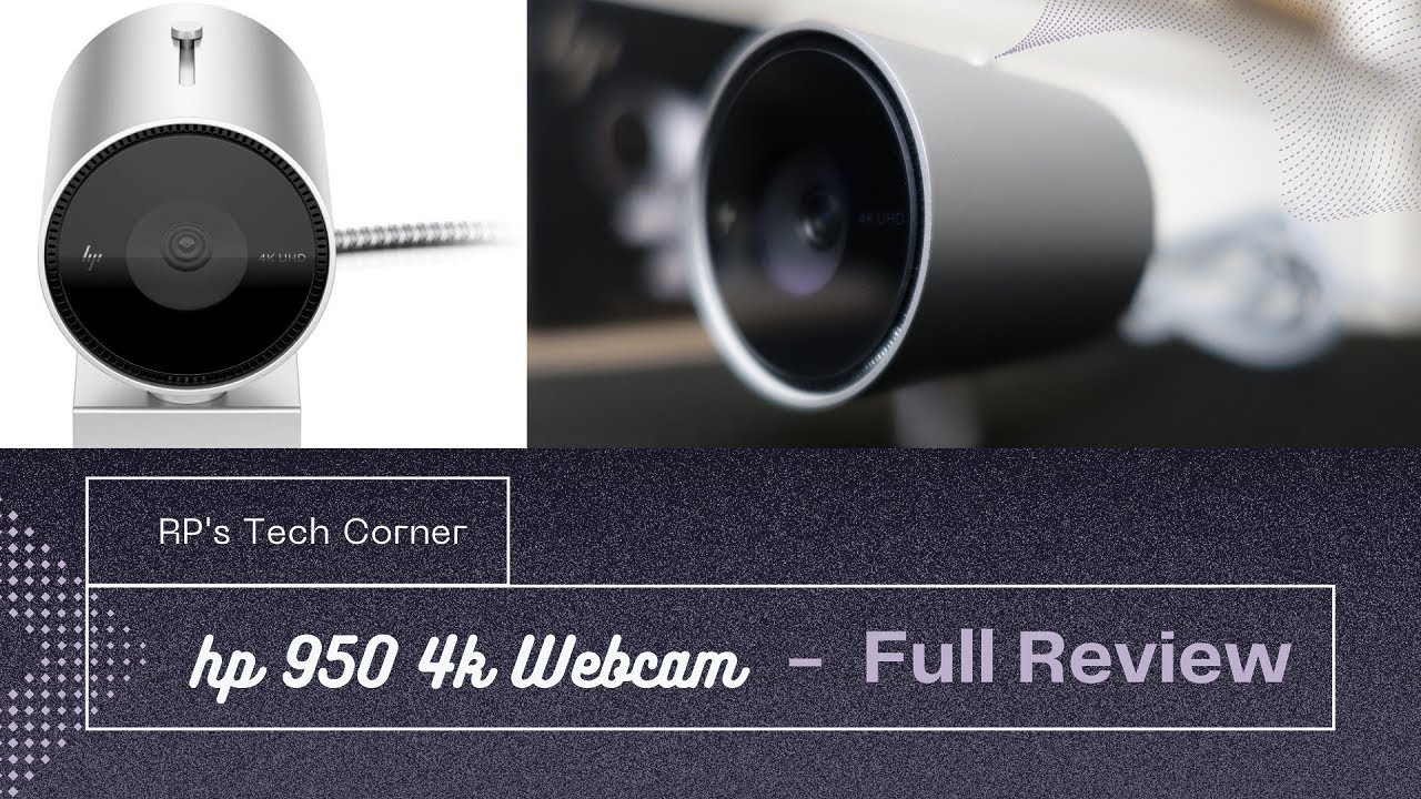 HP 950 4K Webcam Review - YouTube