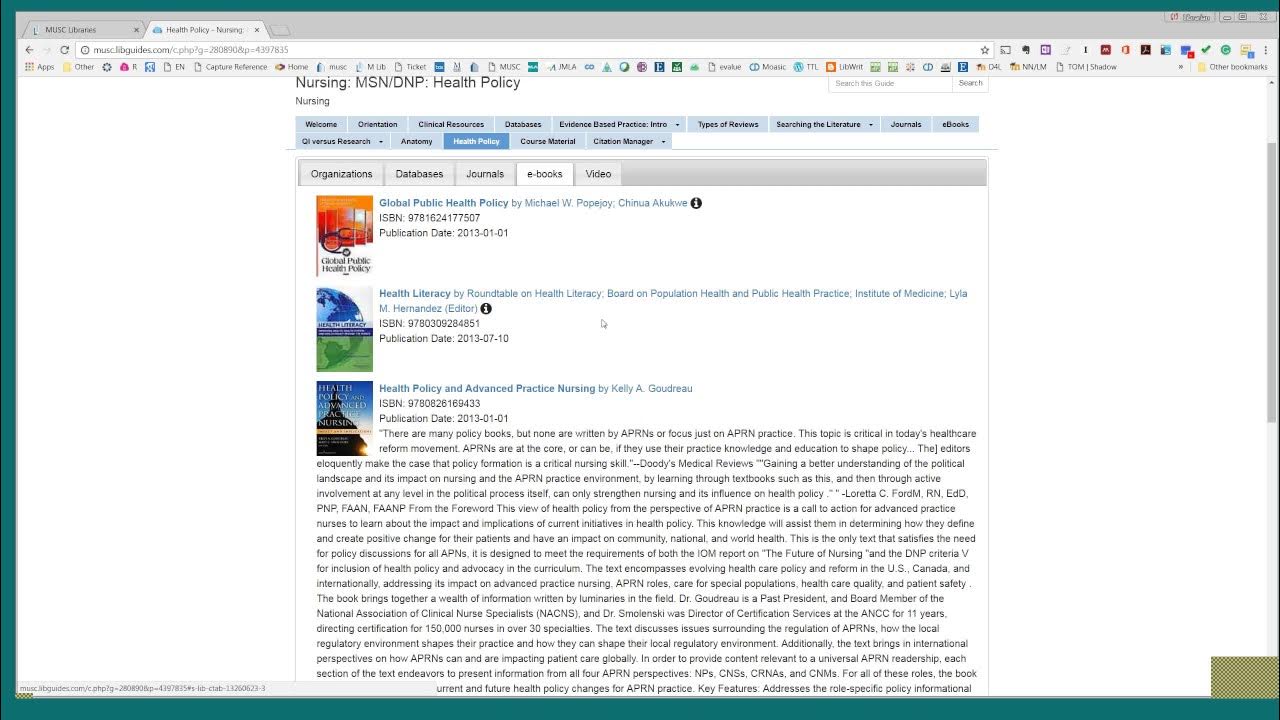 Policy LibGuide - YouTube