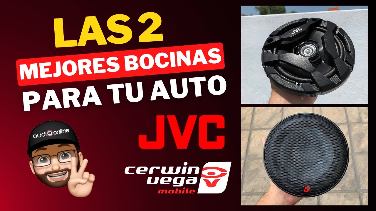 Las 2 mejores bocinas para tu carro | AudioOnline - YouTube