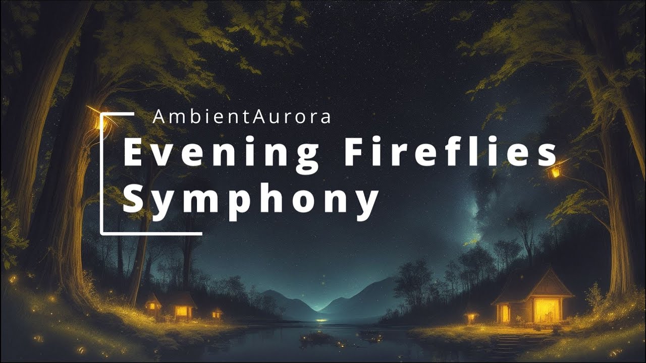 Evening Fireflies Symphony - Nighttime Enchantment - YouTube