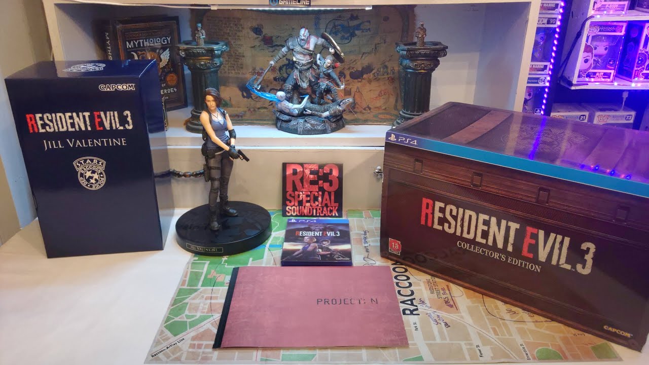 Unbox & Gaming: Resident Evil 3 Remake Collector's Edition (RARE & SOLD ...