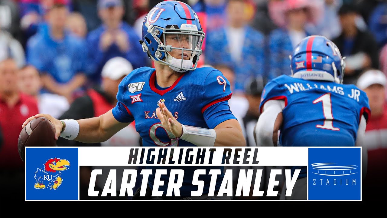 Kansas QB Carter Stanley Highlight Reel - 2019 Season | Stadium - YouTube