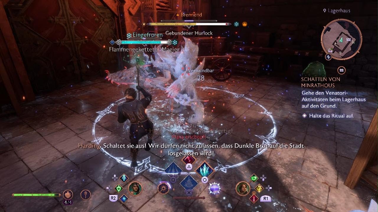 Dragon Age: The Veilguard, gebundener Hurlock schnell gelegt - YouTube