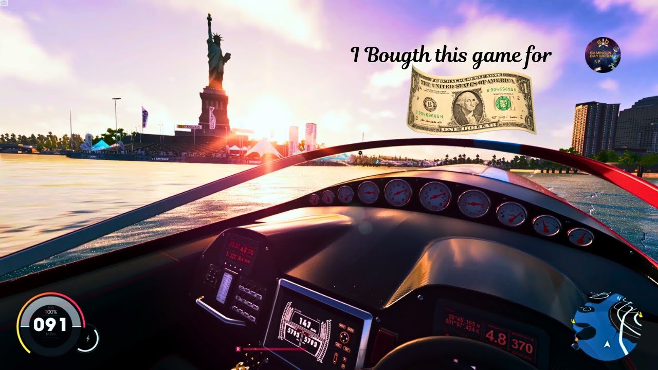 THE CREW 2 POWER BOATING PC KEYBOARD GAMEPLAY - YouTube