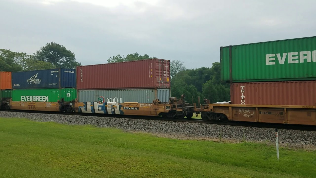 NS 237 Intermodal Taylors, SC - YouTube