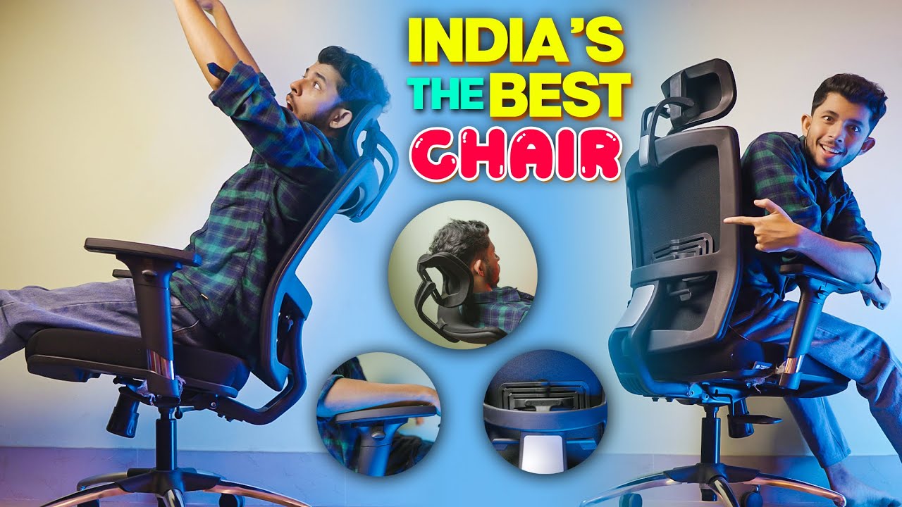 The Best CHAIR For Your Setup | Onyx Ortho Chair Review - ₹12,000 Mein ...