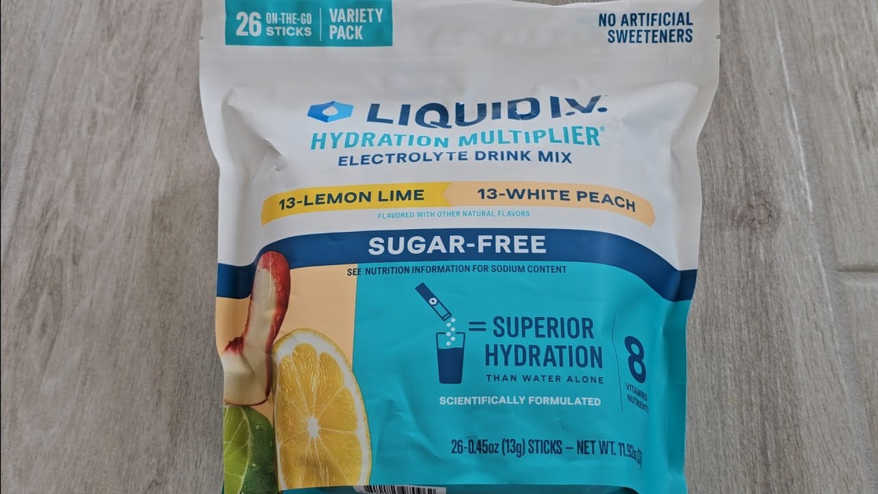 Costco Sale Item Review Liquid I.V. IV Electrolyte Drink Mix Lemon Lime ...