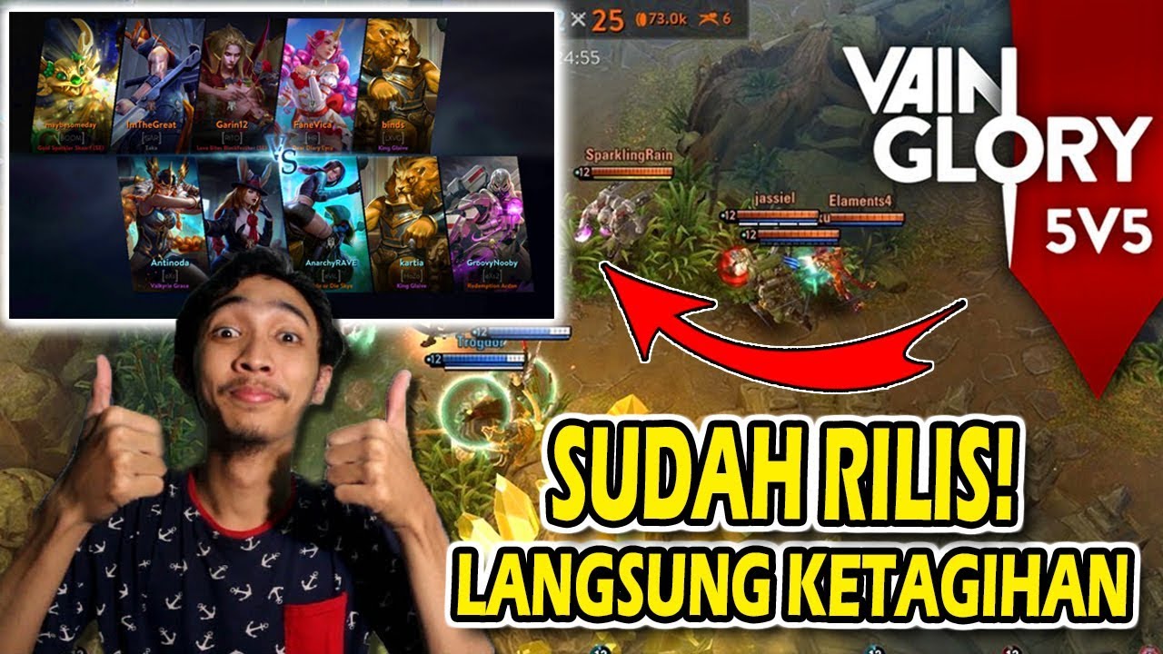 VAINGLORY 5 v 5 - MOBA SMARTPHONE TERBAIK GRAFIKNYA KEREN PARAH BIKIN KETAGIHAN ! - YouTube