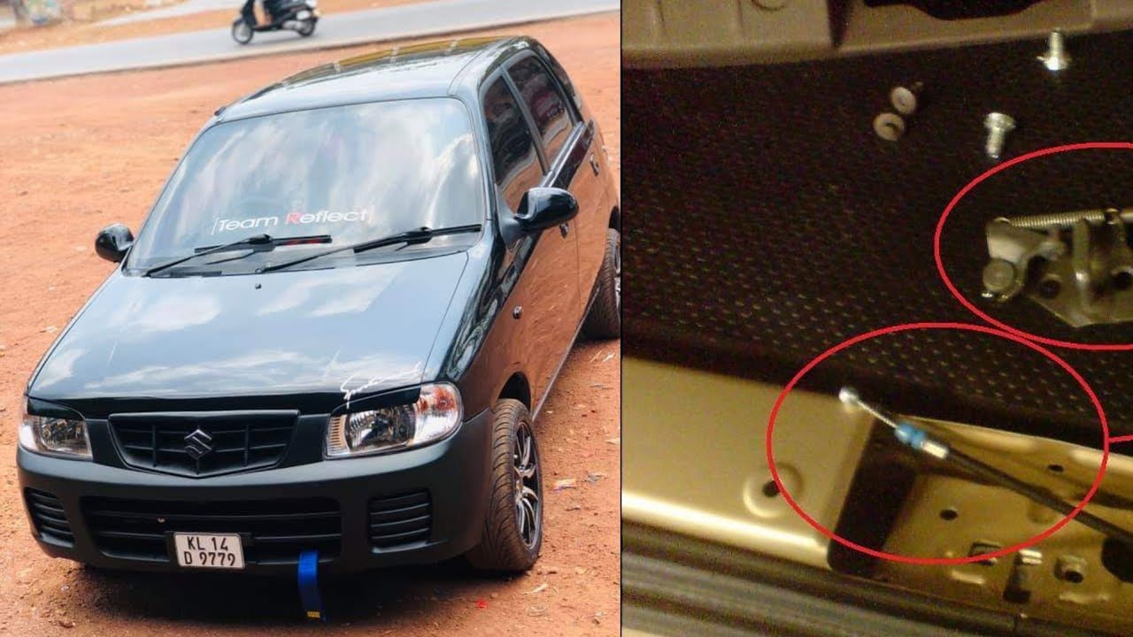 modified alto boot lock | alto lxi unique modification | modified alto ...