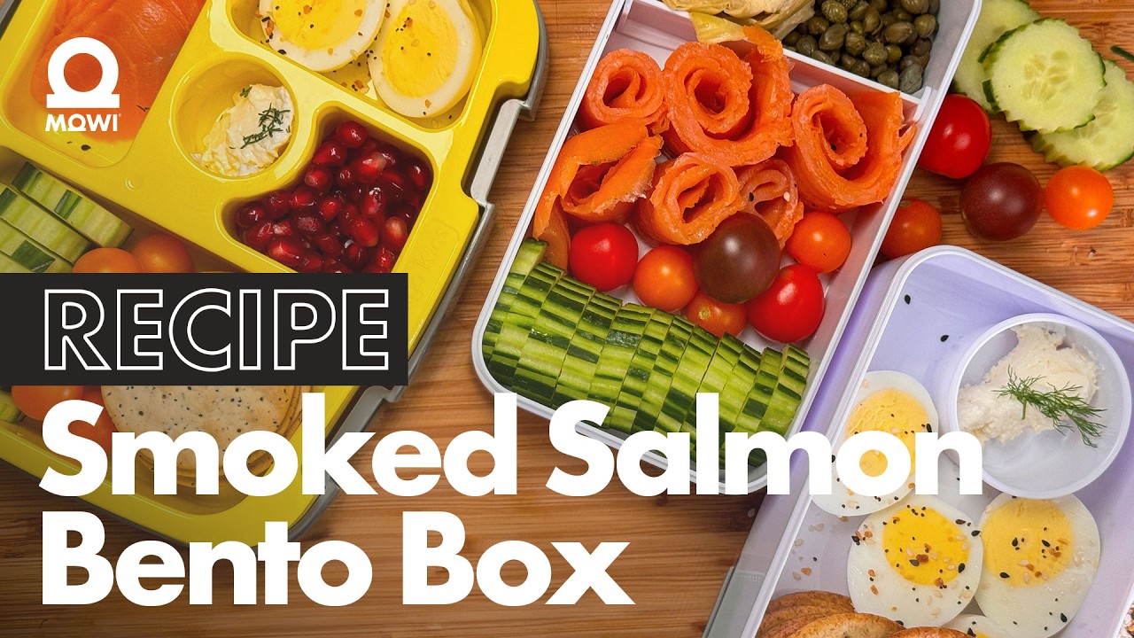 Two Delicious Smoked Salmon Bento Box Ideas | Adult & Kid Friendly ...