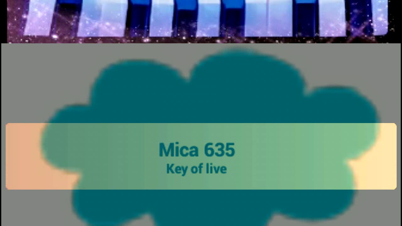 Mica 635 key of live - YouTube