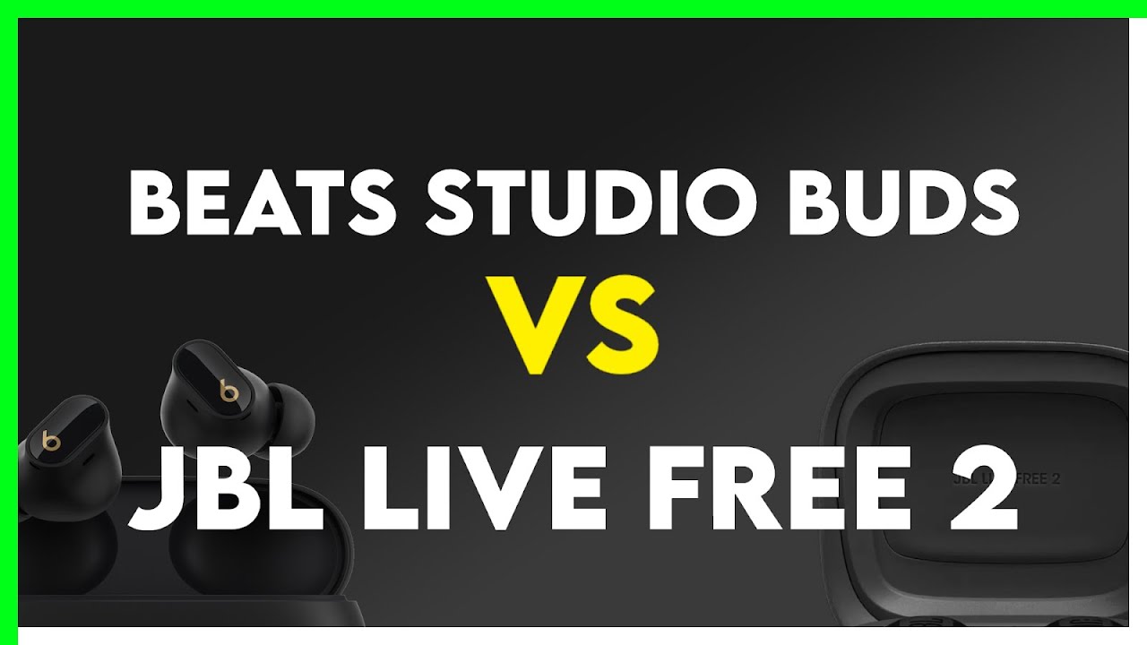 Beats Studio Buds vs JBL Live Free 2 Comparison - YouTube