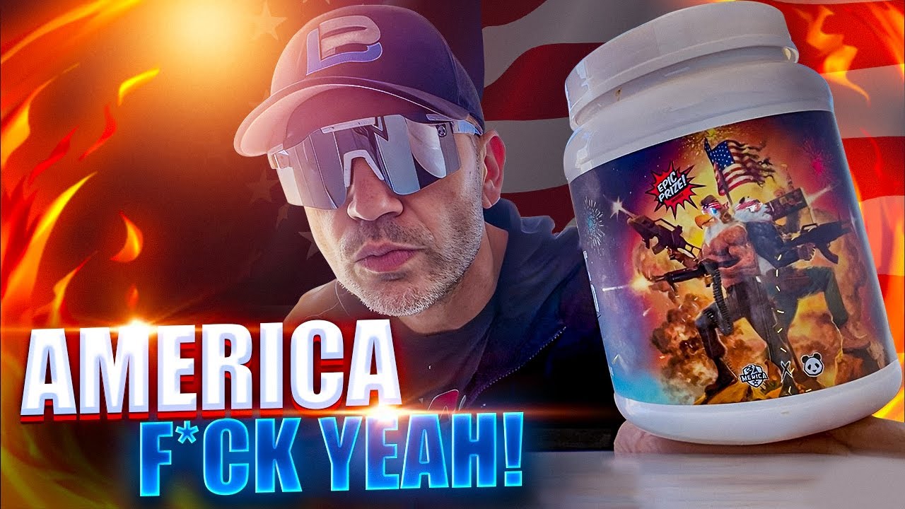 PRE FIGHT HYPE! 🇺🇸 FIRST BLOOD PRE WORKOUT COLLAB [PANDA x MERICA LABZ ...