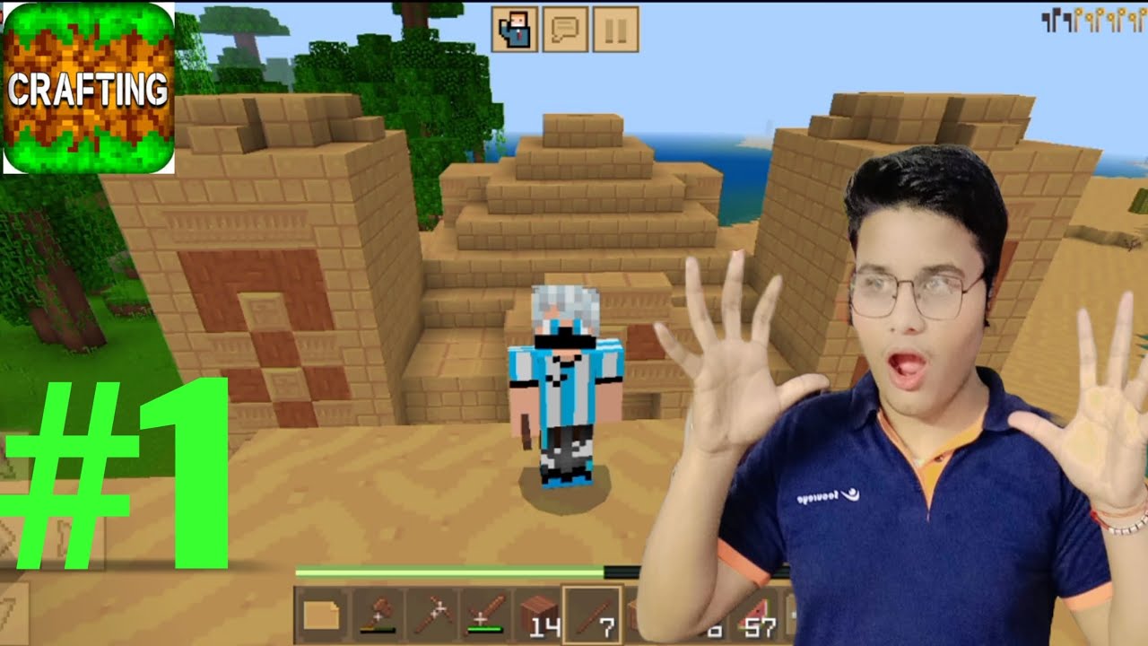 craft and building game play party 1 // New World// @tseries - YouTube