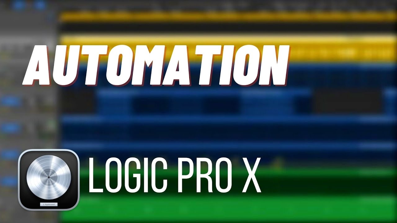 AUTOMATION DI LOGIC PRO X - YouTube