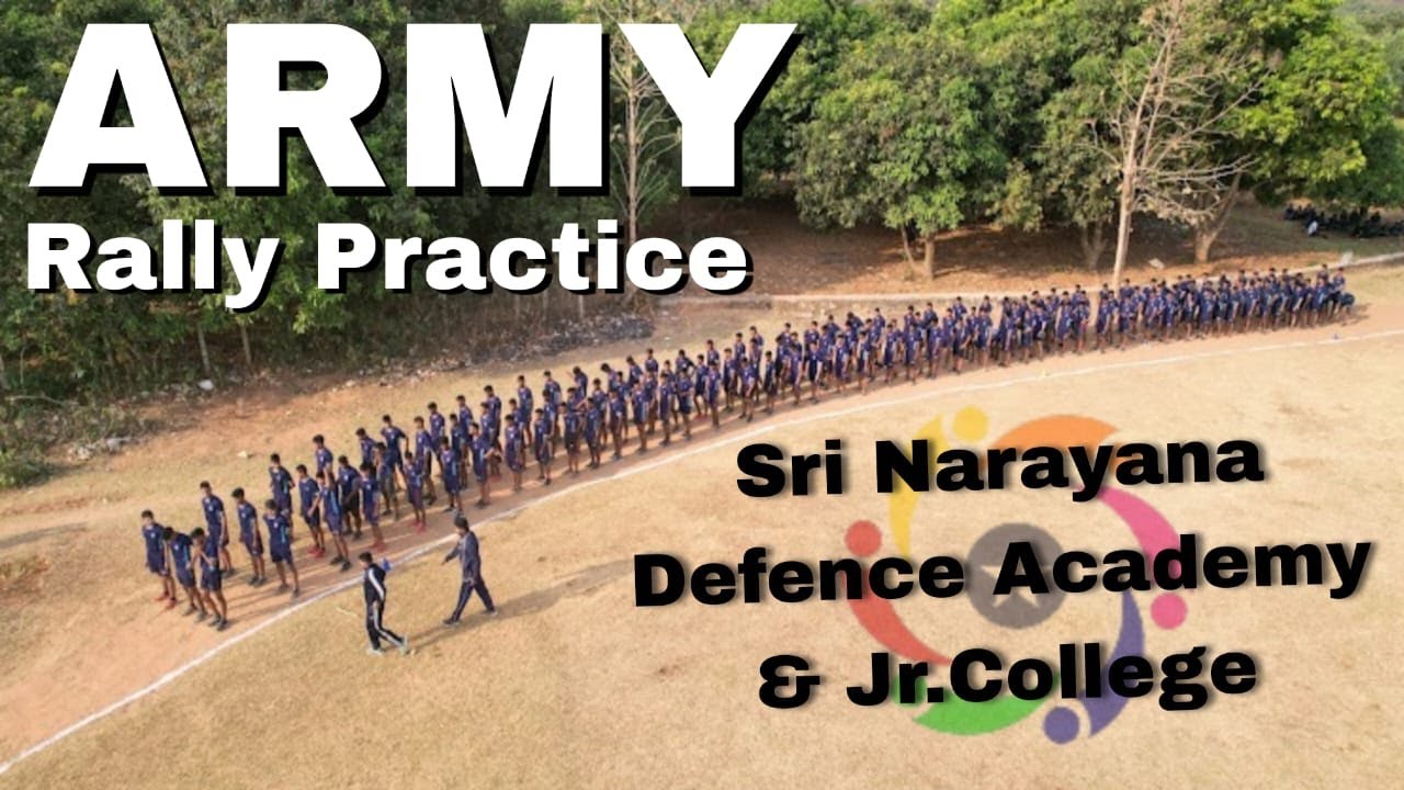 ARMY rally practice batch 05\Sri Narayana Defence Academy & Jr.college ...