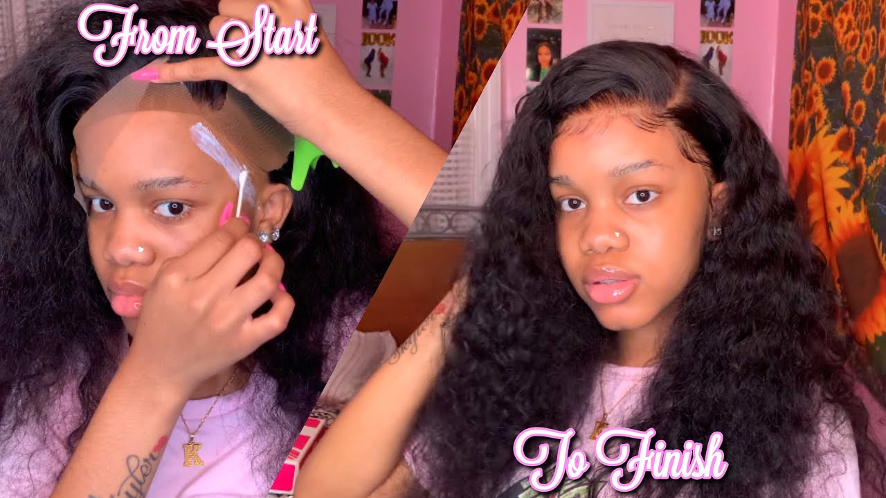 How to Install a 360 Lace Frontal Wig (Beginner Friendly) | MsLynn Hair ...