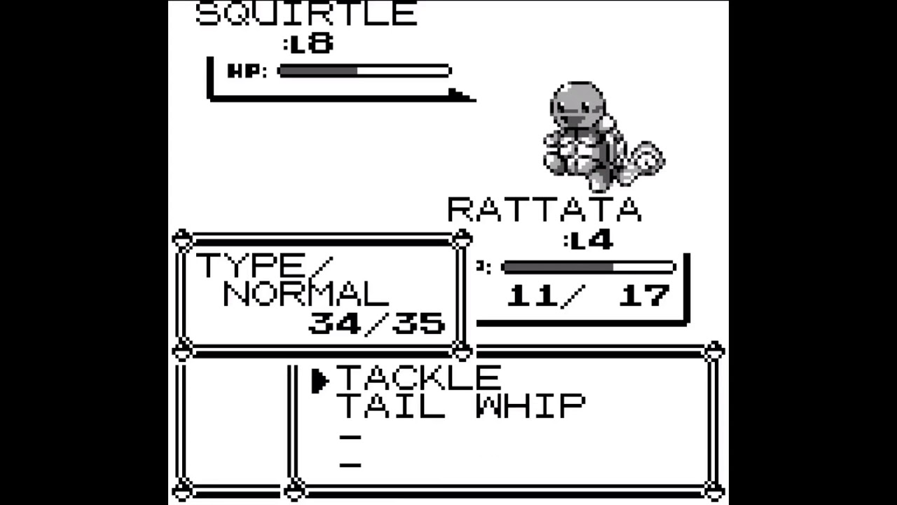Pokemon Red 004 Second rival battle, Charmander learns Ember, Training ...