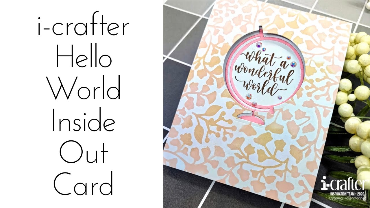 i-crafter | Inside Out Globe Card - YouTube