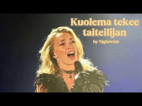 Natalia Sarsgård - Kuolema Tekee Taiteilejan (Nightwish | NFM 2025 | Live at Kitee Sali)