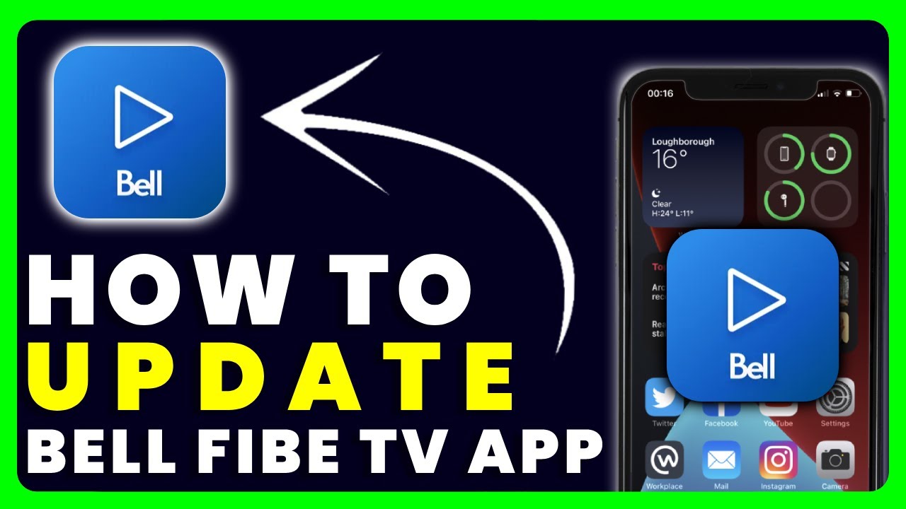 How to Update Bell Fibe App - YouTube