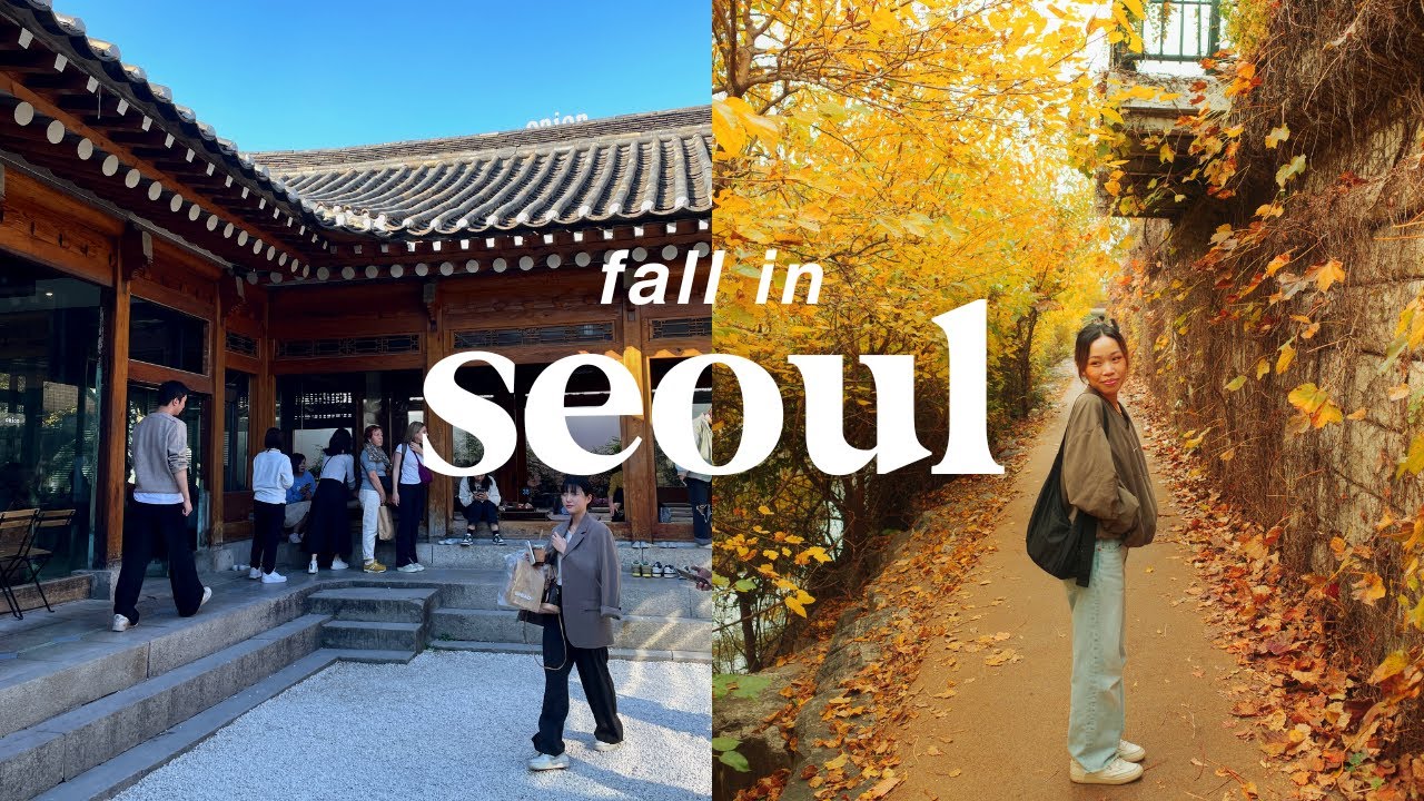 a week in seoul 🍰 | cafe hopping, trying convenient store ramyun, and ...