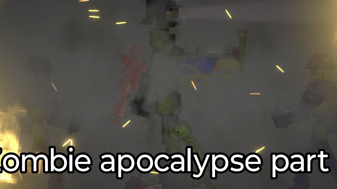 Zombie apocalypse part 6 (melon playground) a bit cringe.... - YouTube