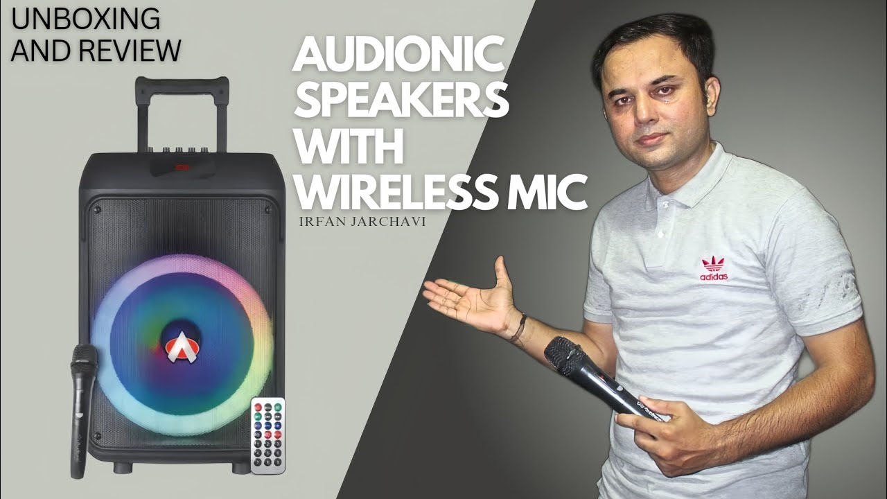 Audionic Bluetooth Speakers MH 720 | Wireless HD Mic | Unboxing ...