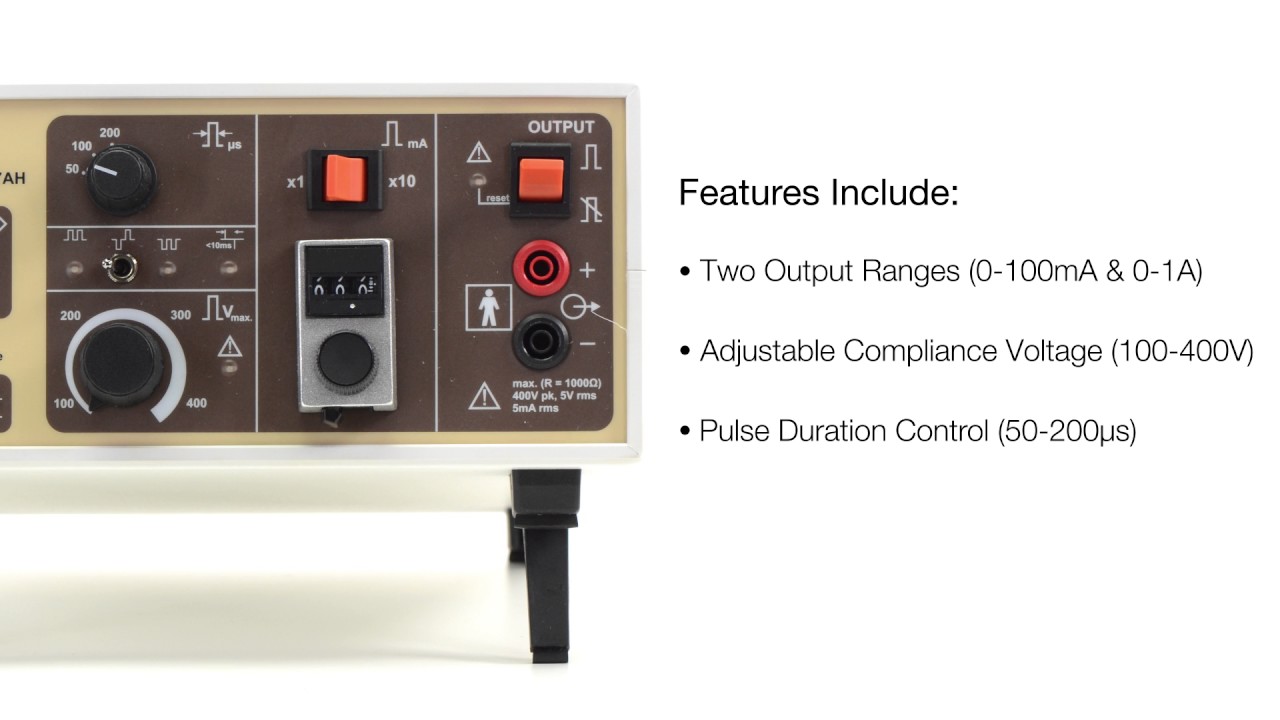 Digitimer DS7AH HV Current Stimulator - YouTube