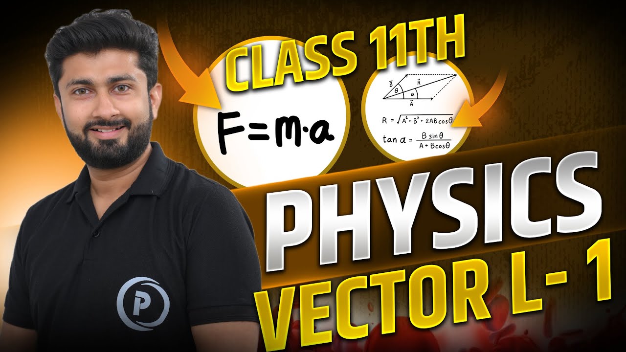 Vectors Lecture 1 LIVE 🔴 | Full Basics + Visualization | Don't Miss ...