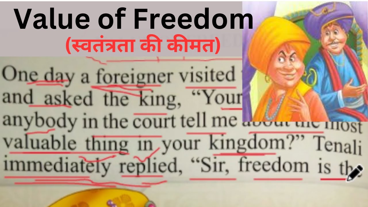 Value of Freedom (Story) | इंग्लिश पढ़ना कैसे सीखे |English Reading ...