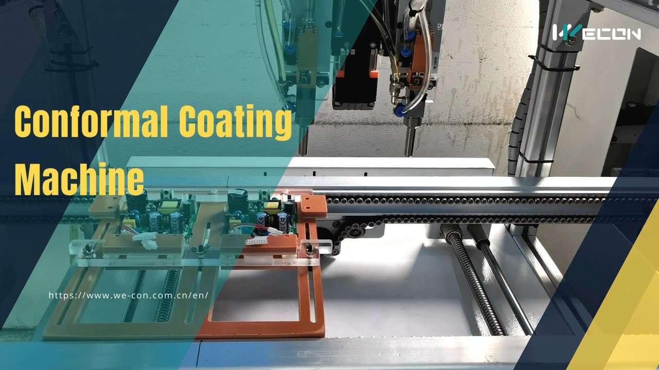 Conformal Coating Machine - YouTube